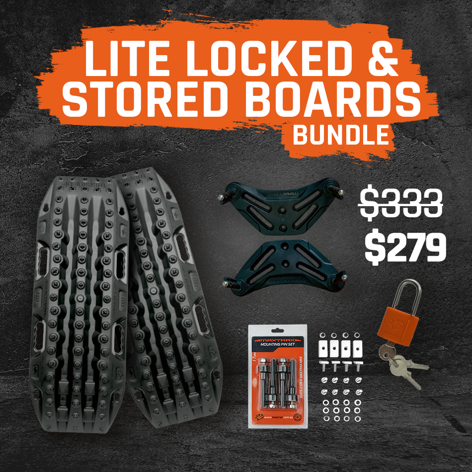 MAXTRAX LITE Locked & Stored Boards Bundle - MAXTRAX Australia